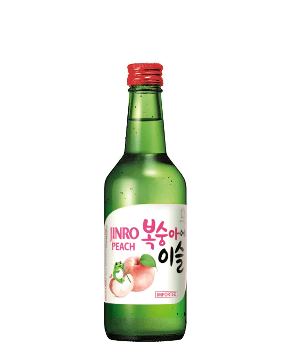 JINRO PEACH SOJU (13%) – K-SEONG
