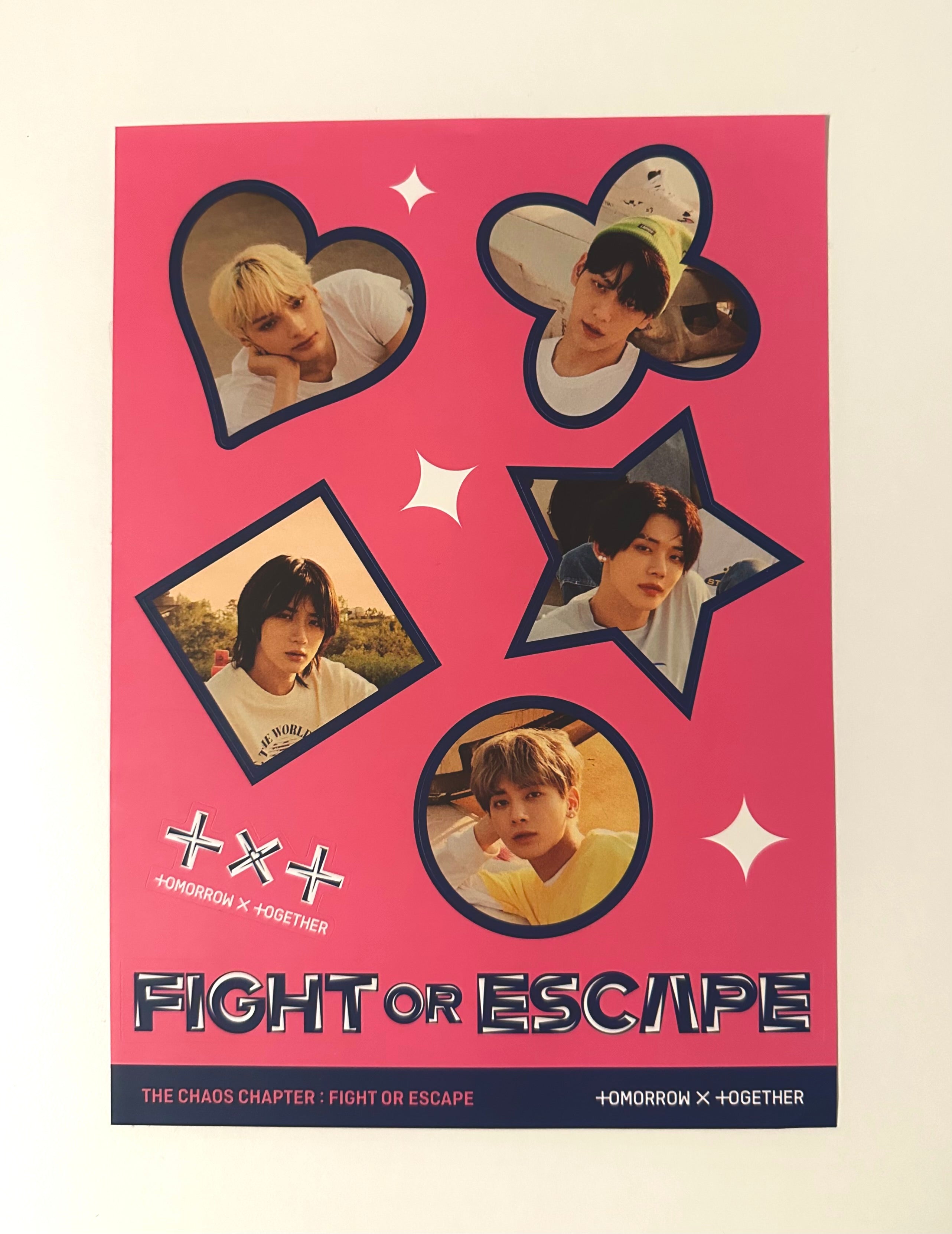 TXT stickers [The Chaos Chapter:Fight or Escape] – K-SEONG