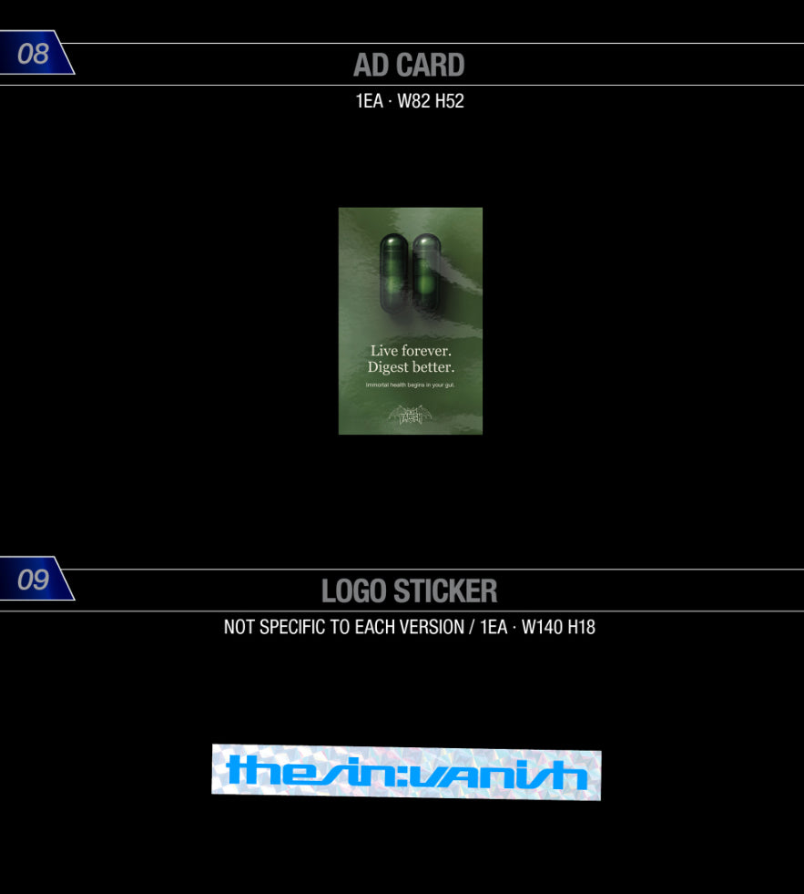 ENHYPEN - THE SIN : VANISH [RANDOM COVER] – K-SEONG